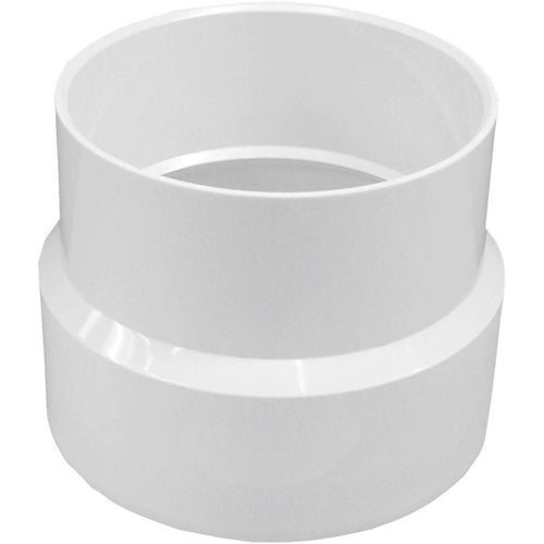 Charlotte Pipe 4 In. Hub x 4 In. Hub Schedule 40 DWV PVC Adapter Coupling - Savannah, TN ...