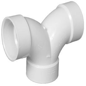 Charlotte PVC DWV Double 90-Degree Elbow - Savannah, TN - Williams ...